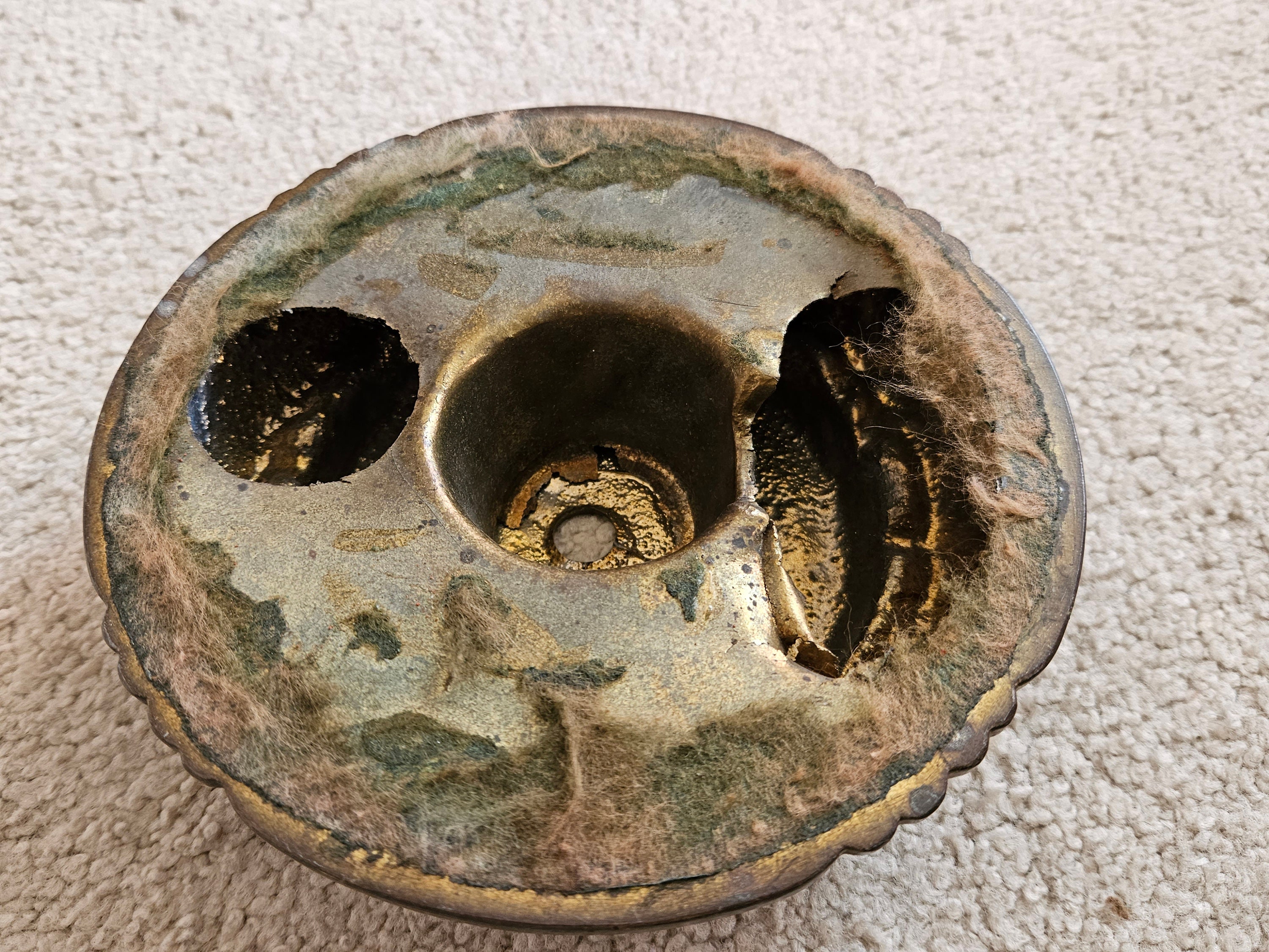 Vintage Cast Metal Lamp Base Antique Table Lamp Base Home - Etsy