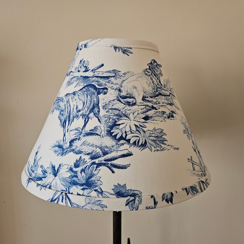 Blue Lamp Shade - Etsy