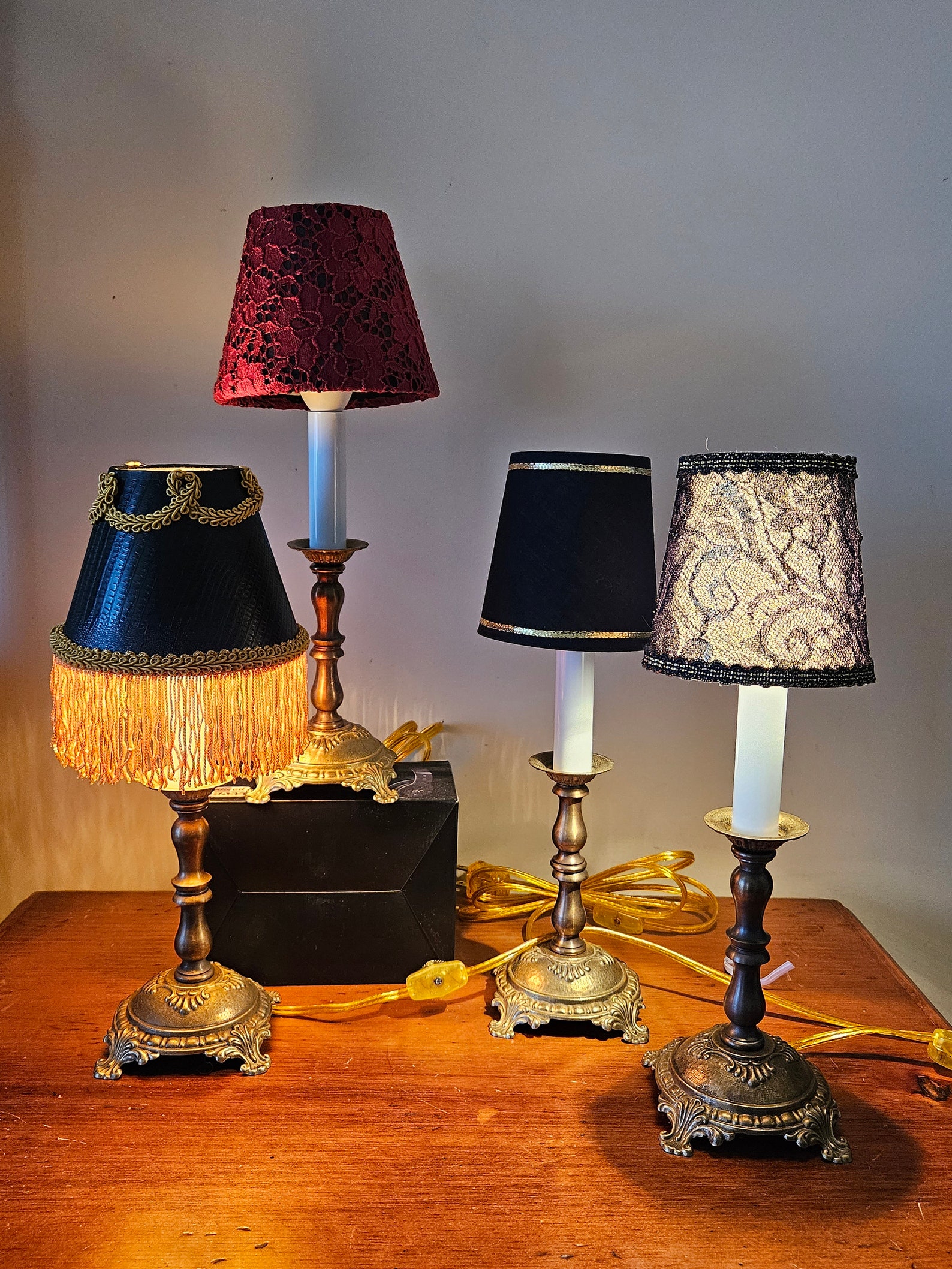 Solid Brass Mini Lamp Cast Brass Mini Lamp Old Style Lamps - Etsy