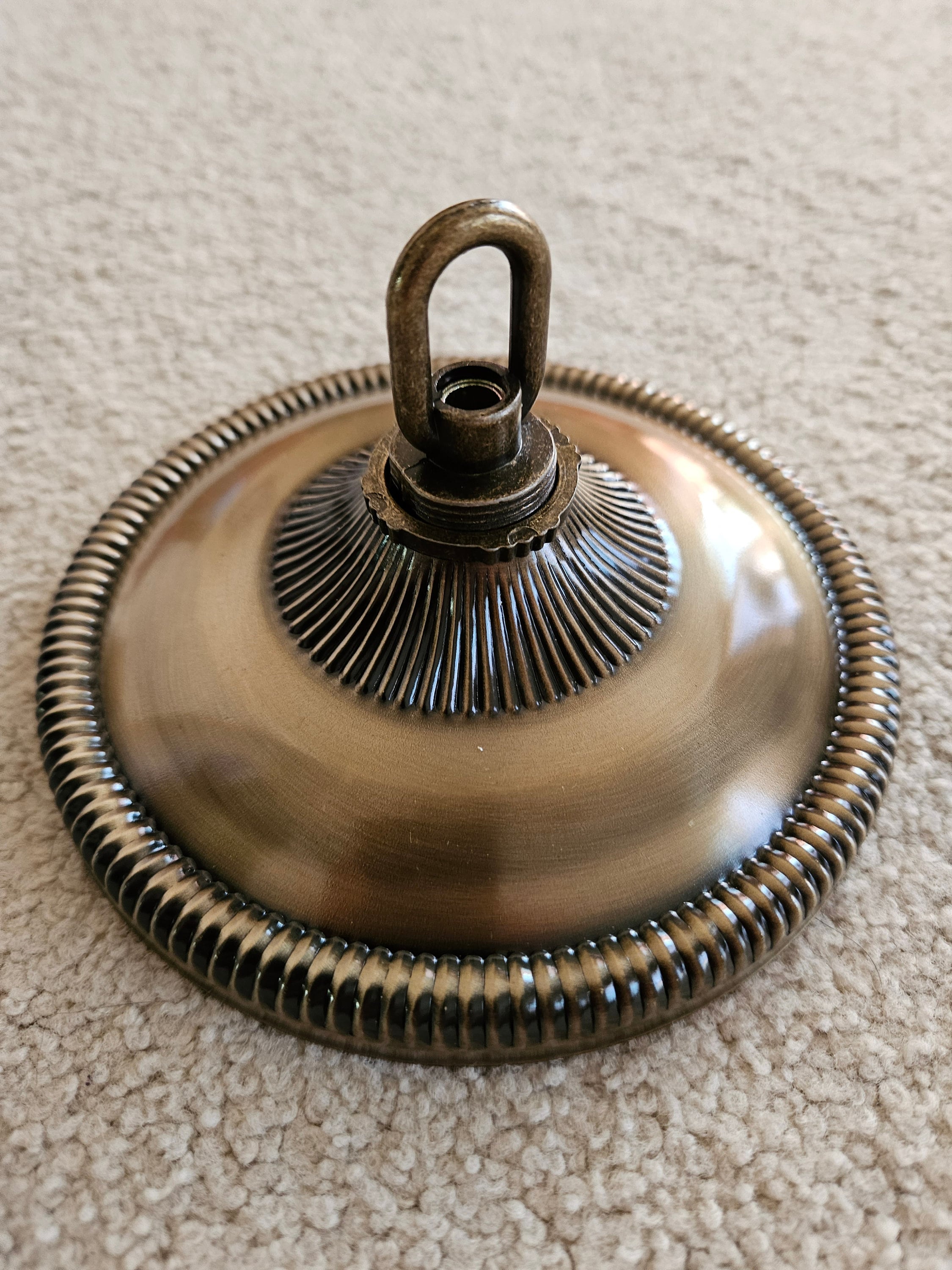 Antique Brass Canopy Set Lamps Parts Lamp Repair Chandelier - Etsy