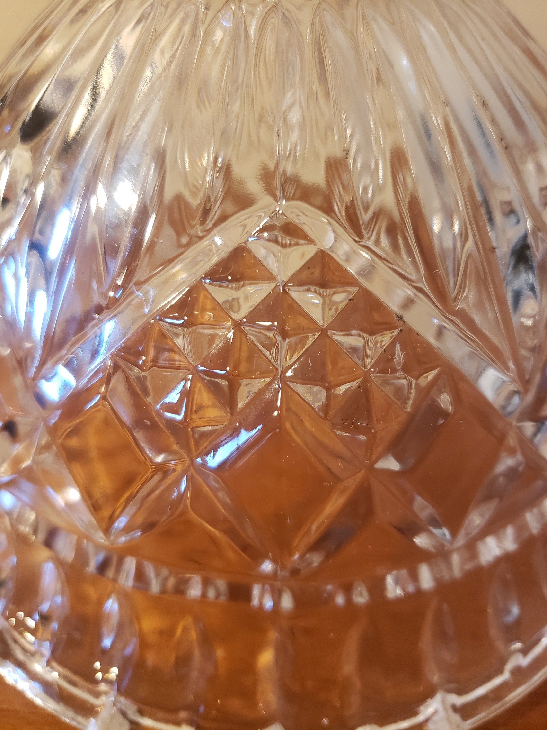 Cut Crystal Glass Shade Replacement Crystal Glass Crystal - Etsy