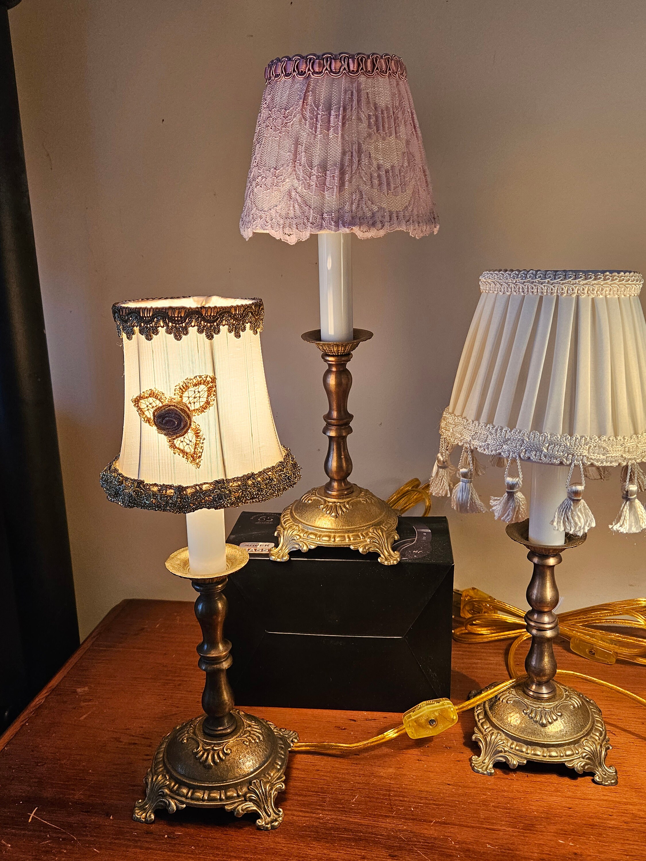 Solid Brass Mini Lamp Cast Brass Mini Lamp Old Style Lamps - Etsy