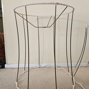 Vintage Lampshade Frames, Victorian Lampshade Frames, DIY Lampshades ...