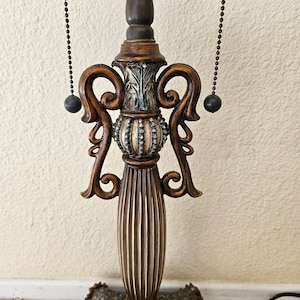 Vintage Baroque Style Table Lamp, Vintage Tiffany Lamp, Vintage Lamps ...