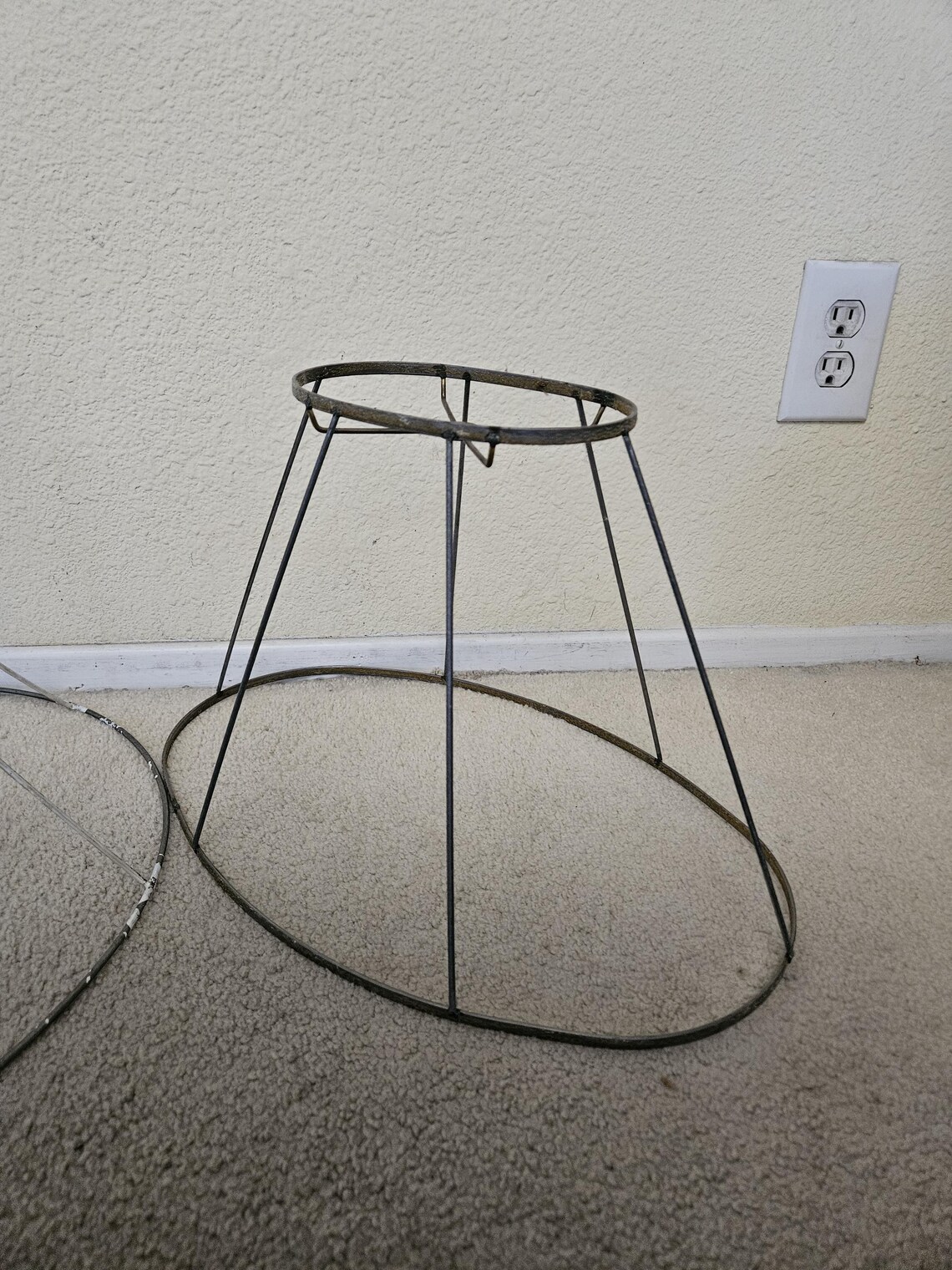 Vintage Lampshade Frames, DIY Lampshade, - Etsy