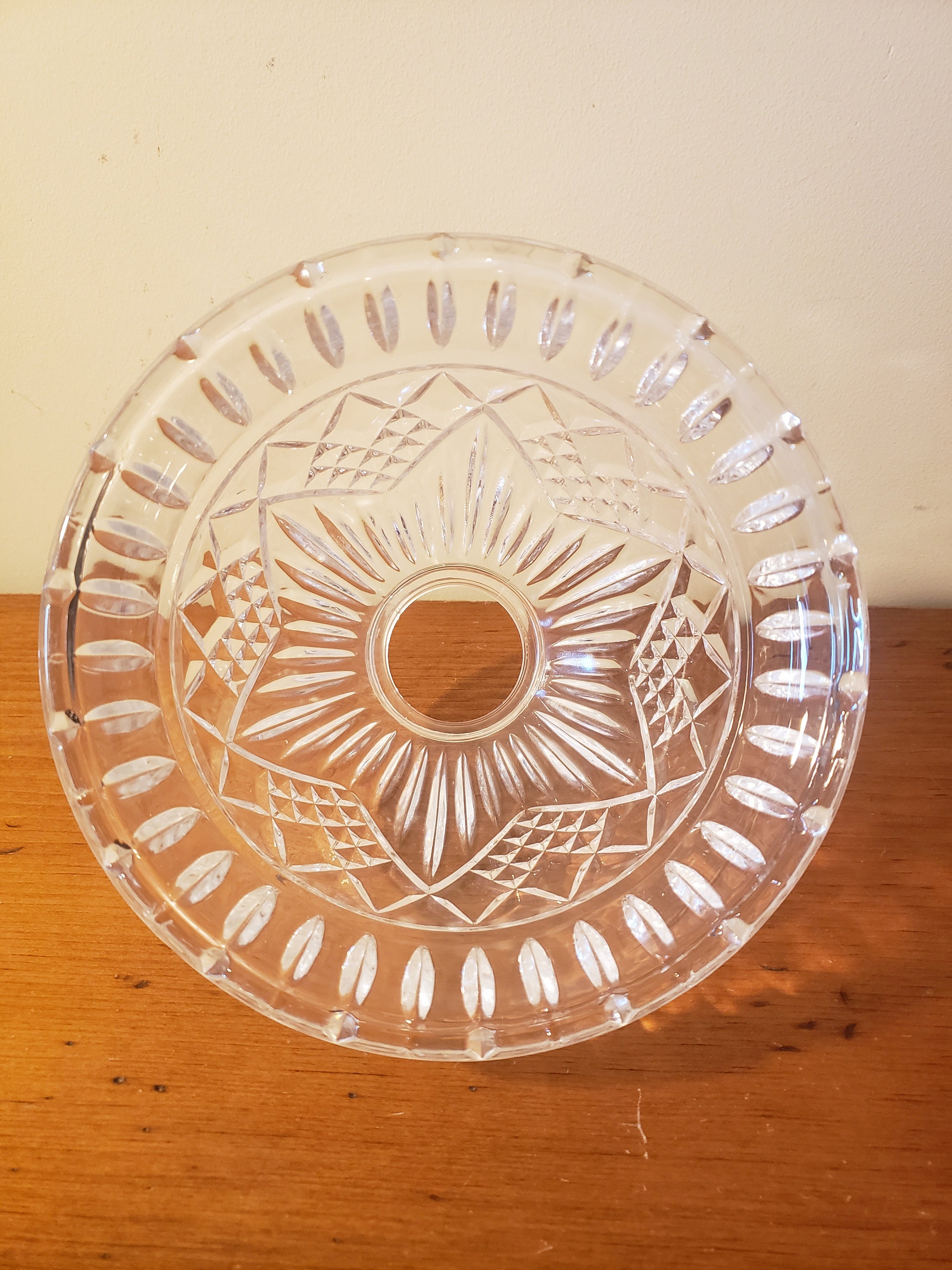 Cut Crystal Glass Shade Replacement Crystal Glass Crystal - Etsy