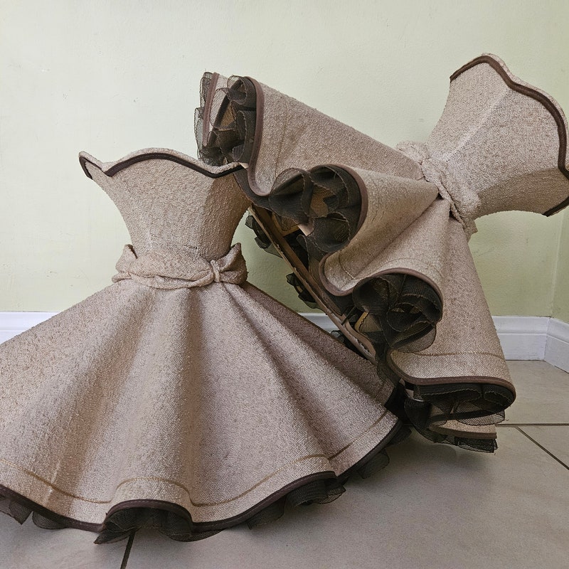 Ruffled Lamp Shade - Etsy