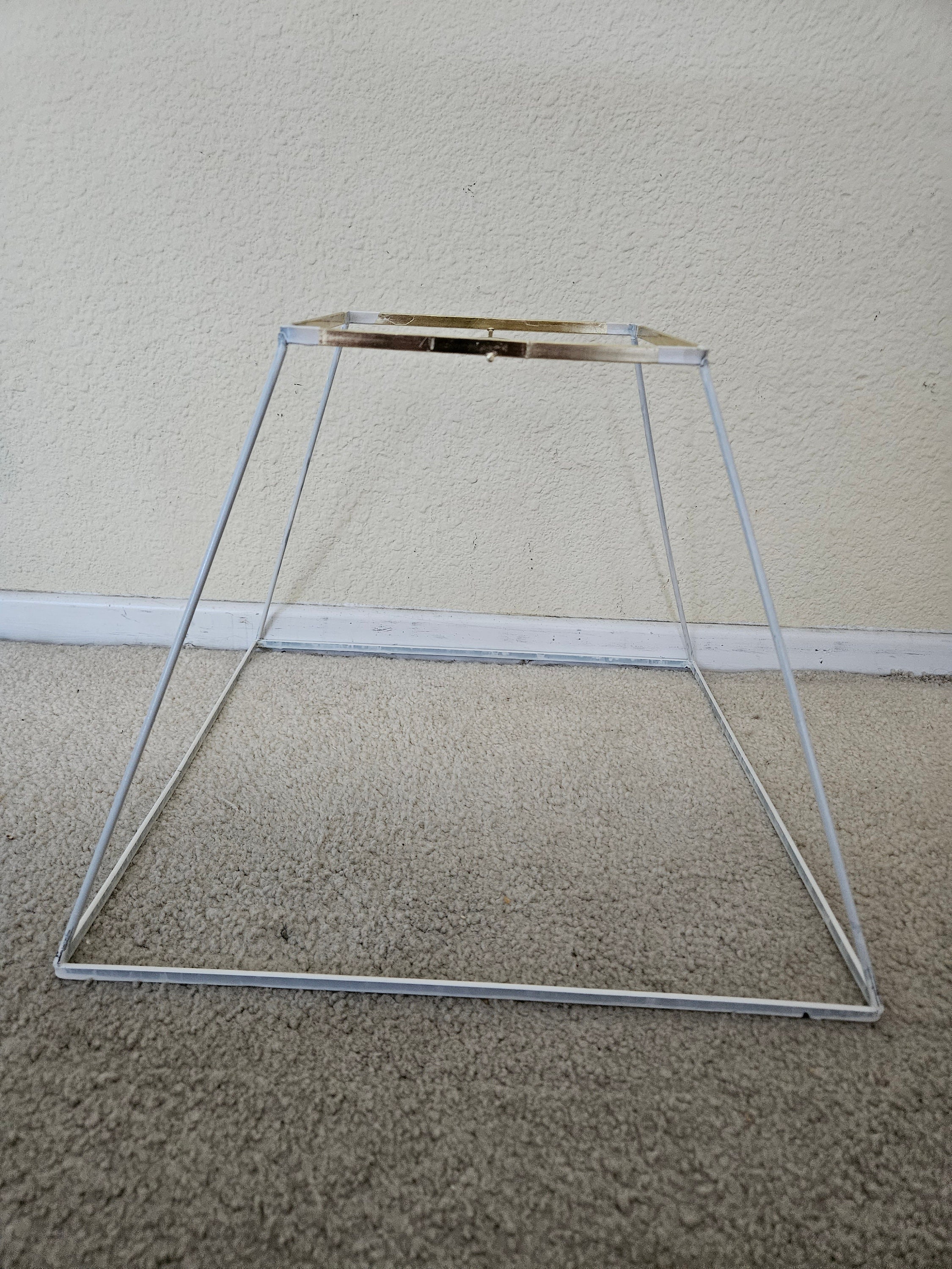 Square Lampshade Frame Wire Lampshade Frame Lampshade - Etsy