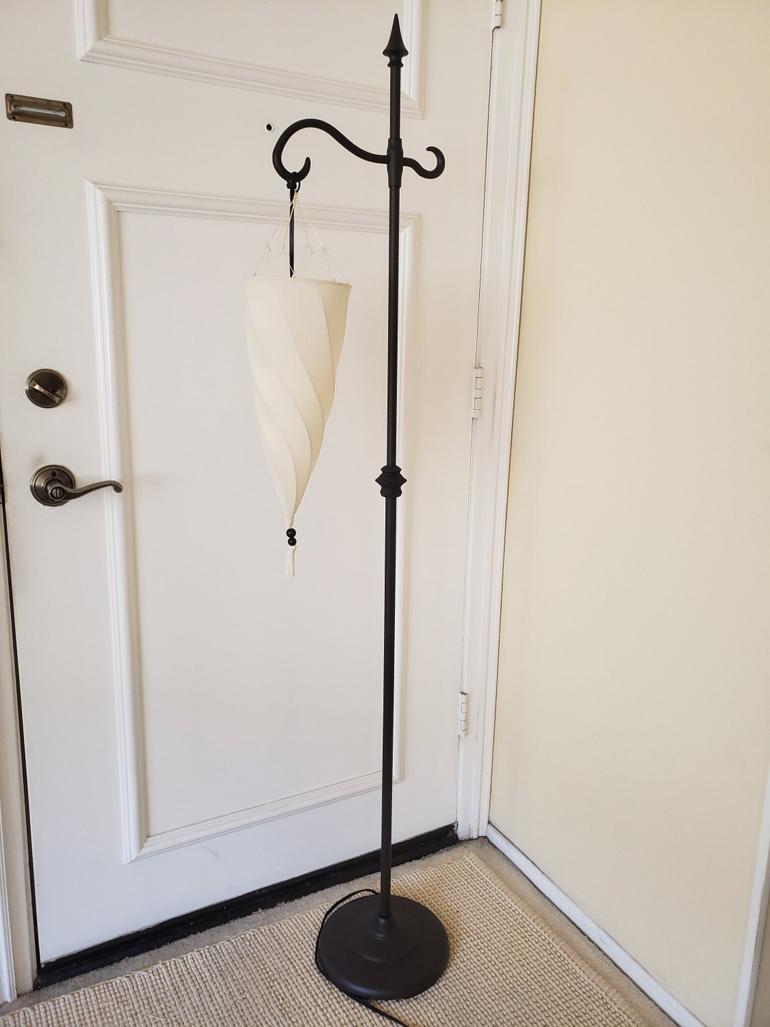 Bronze Floor Lamp With Funnel Shade FRIENDS Lamp Funky Lamp - Etsy