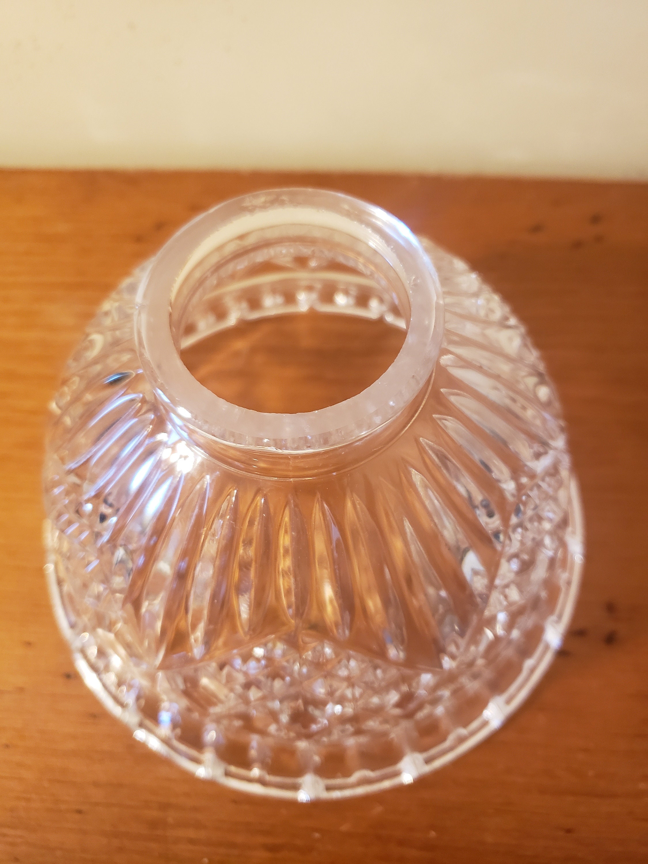 Cut Crystal Glass Shade Replacement Crystal Glass Crystal - Etsy