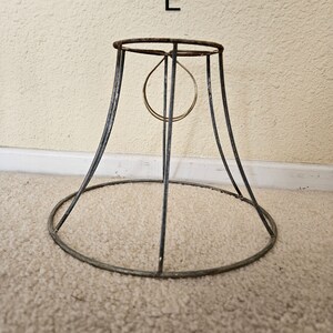 Vintage Lampshade Frames, Silk Lampshade Frames, DIY Lampshades, Metal Lampshade Frames for ...