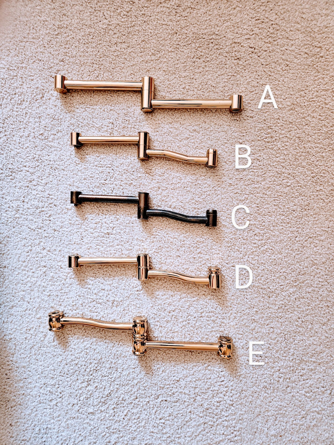 Vintage Lamp Swing Arm Replacement, DIY Lighting Parts - Etsy