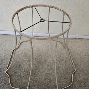 Vintage Lampshade Frames, DIY Lampshade Frames, Lampshade Recovering, Old Lampshade Frames ...