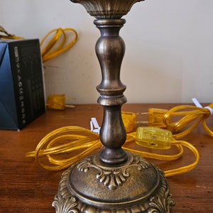 Solid Brass Mini Lamp, Cast Brass Mini Lamp, Old Style Lamps, Small ...