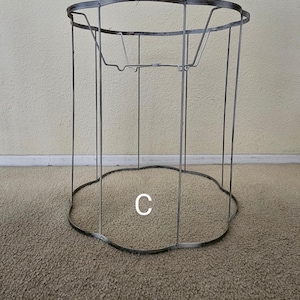 Vintage Lampshade Frames, DIY Lampshade Frames, Lampshade Recovering, Old Lampshade Frames ...