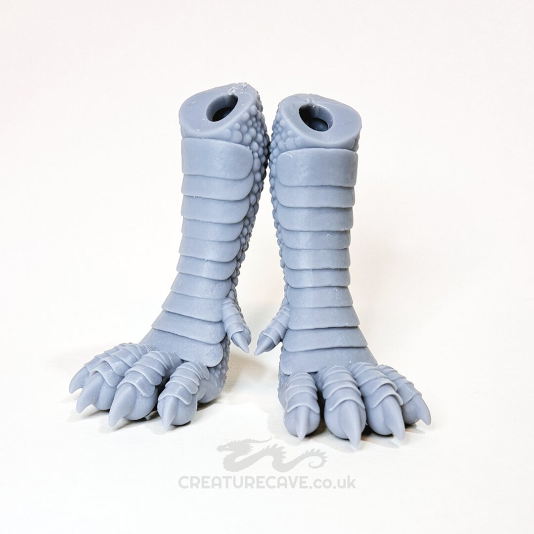 Dragon Leg / Griffin Leg / Artdoll Premade Parts / OOAK / Dollmaking ...