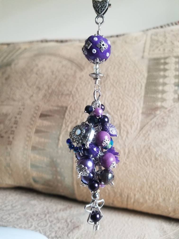 Purse Charms. One of a Kind. Its Full of Bling With Lots and Lots of ...