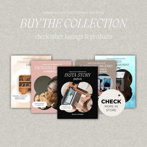 FACELESS INSTAGRAM MARKETING Collection: the Complete 5-ebook Bundle to ...