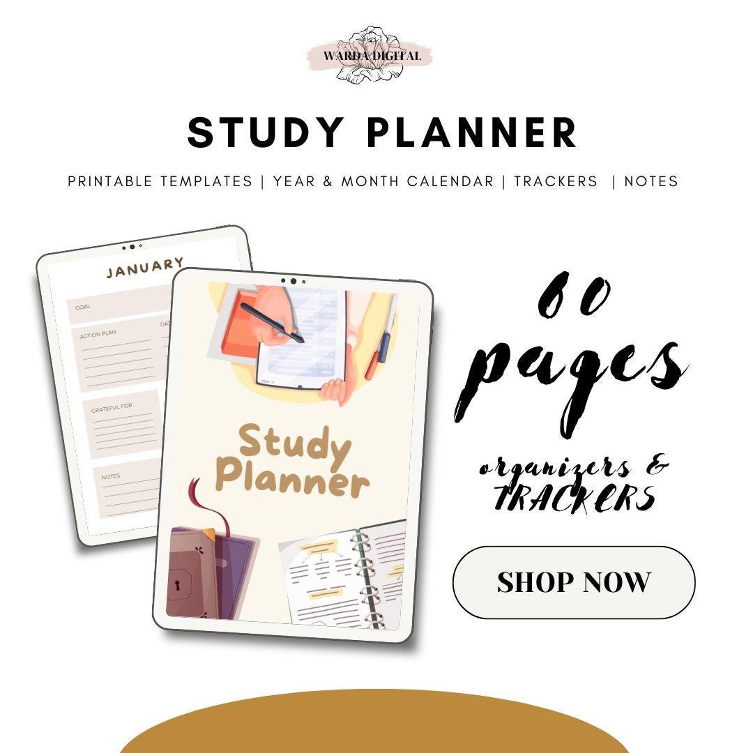 Study Planner & Academic Organizer | Class Schedule, Assignment Planner ...