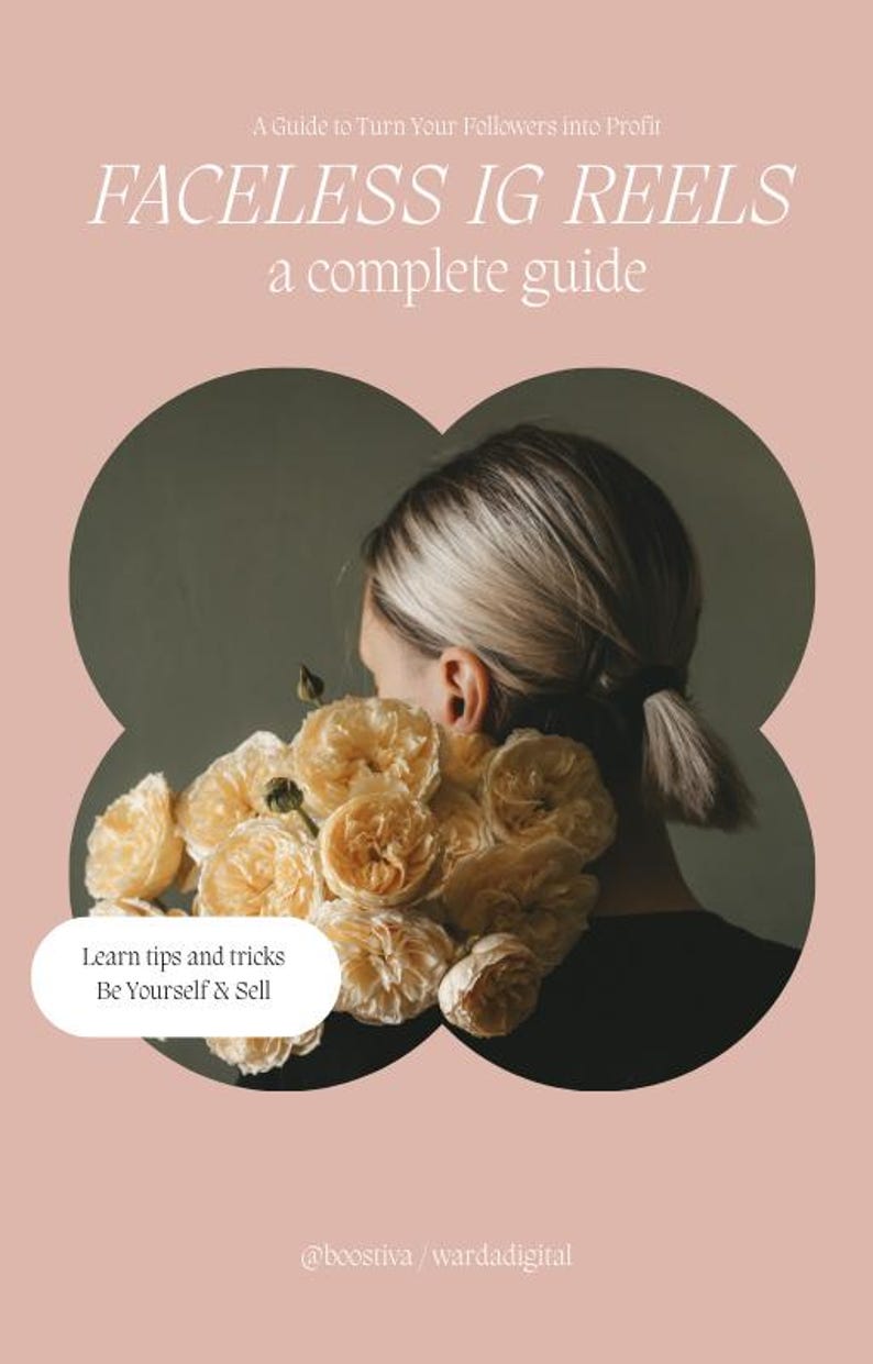 FACELESS INSTAGRAM MARKETING Collection: the Complete 5-ebook Bundle to ...