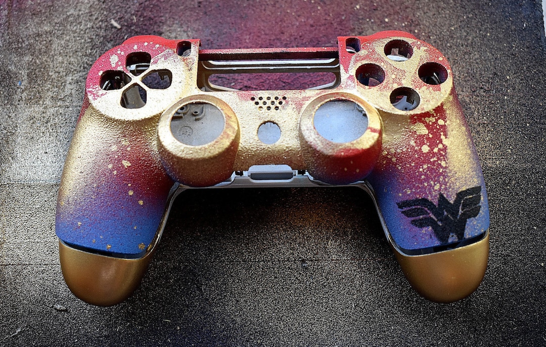 Wonder Woman Custom Paint PS4 V1 PS4 Gen 2 Controller Shell - Etsy