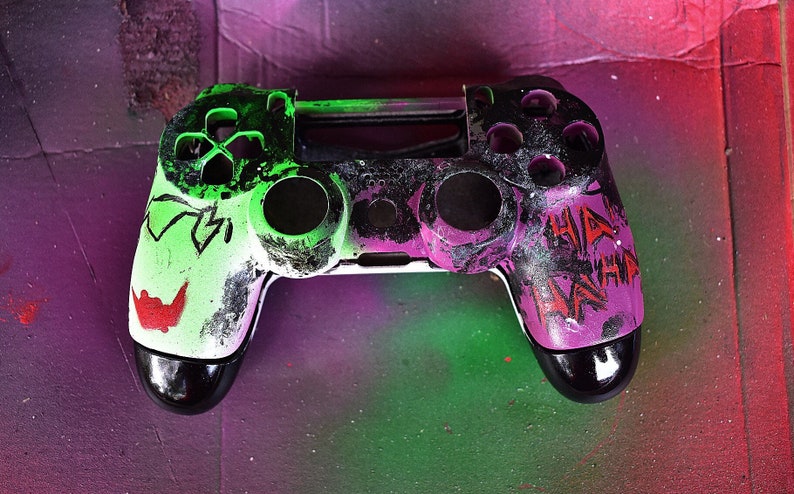 Villain Clown Custom PS4 Gen 1 PS4 Pro Gen 2 Controller Shell Casing - Etsy