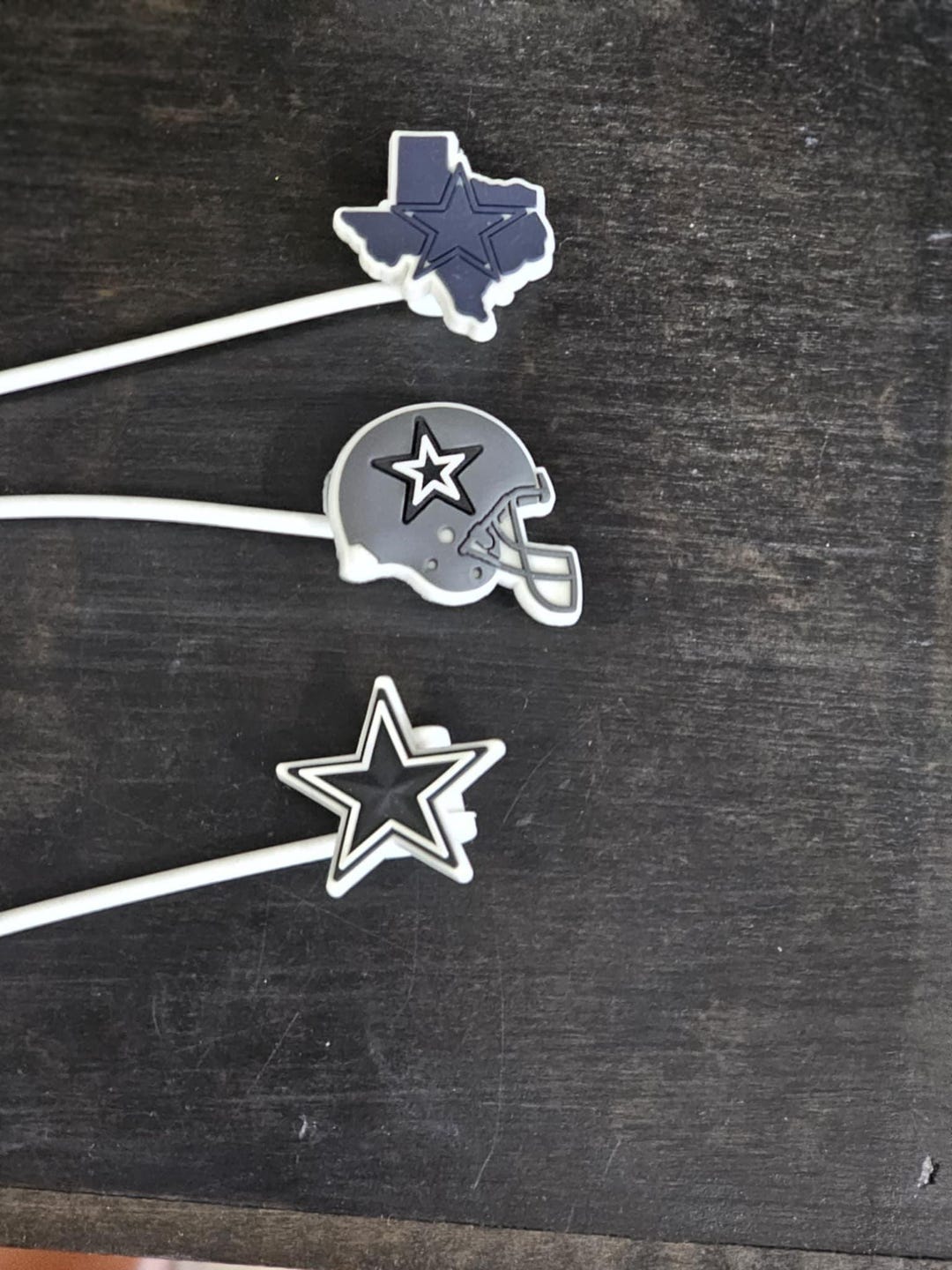 Dallas Cowboys Straw Toppers - Etsy