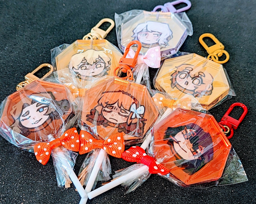 Holographic Lollipop Keychain Limbus Lollipops 1 faust, Sinclair, Don ...
