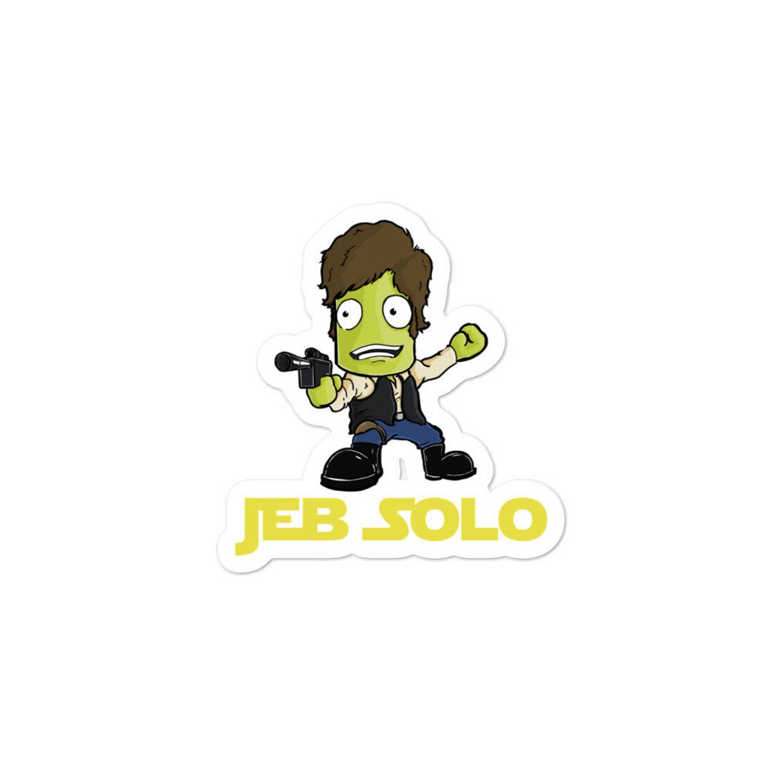 Jeb Solo Sticker Kerbal Space Program Star Wars Han Solo - Etsy