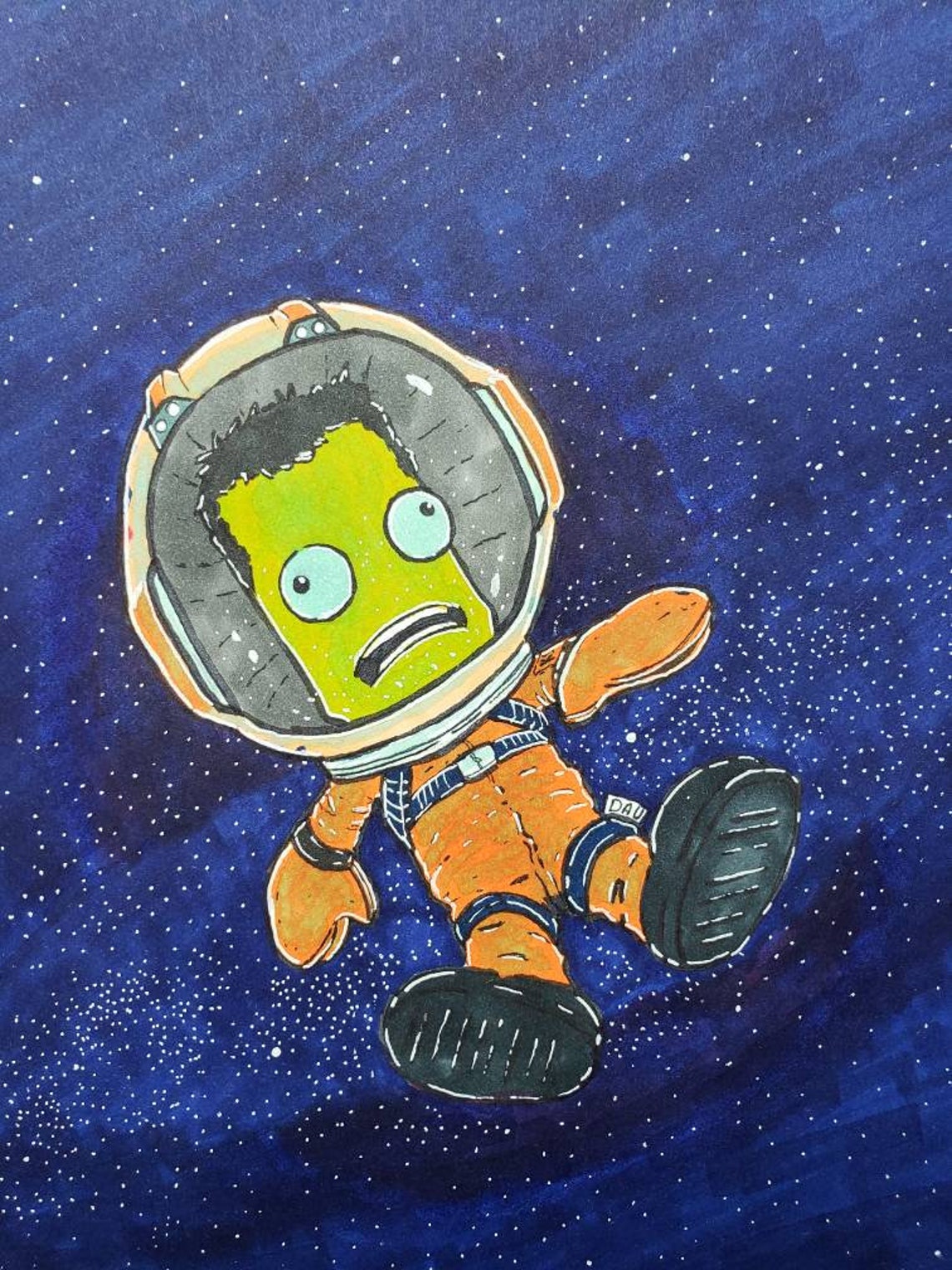 Kerbal Space Program Art Framed | Etsy