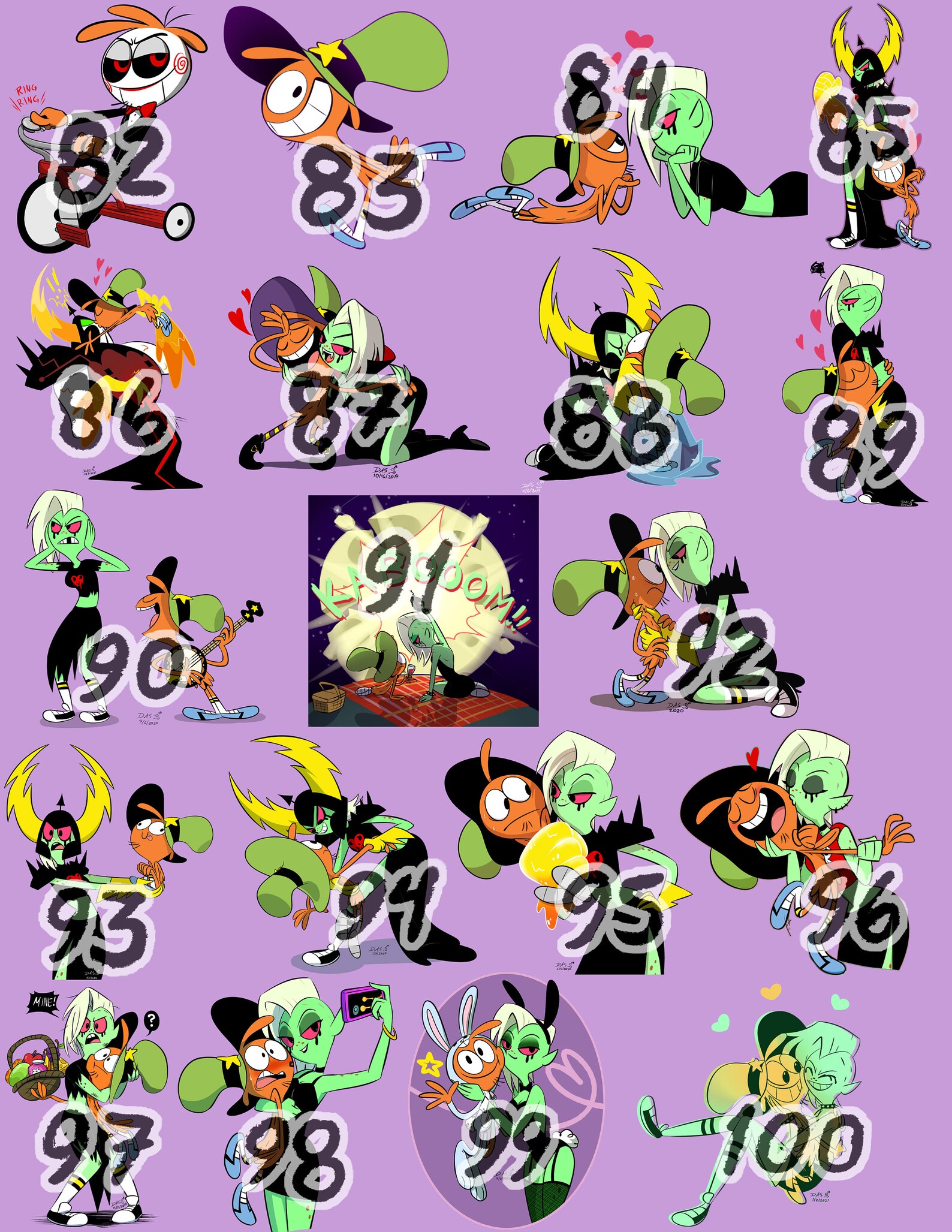 Wander Over Yonder 10 Stickers Set - Etsy