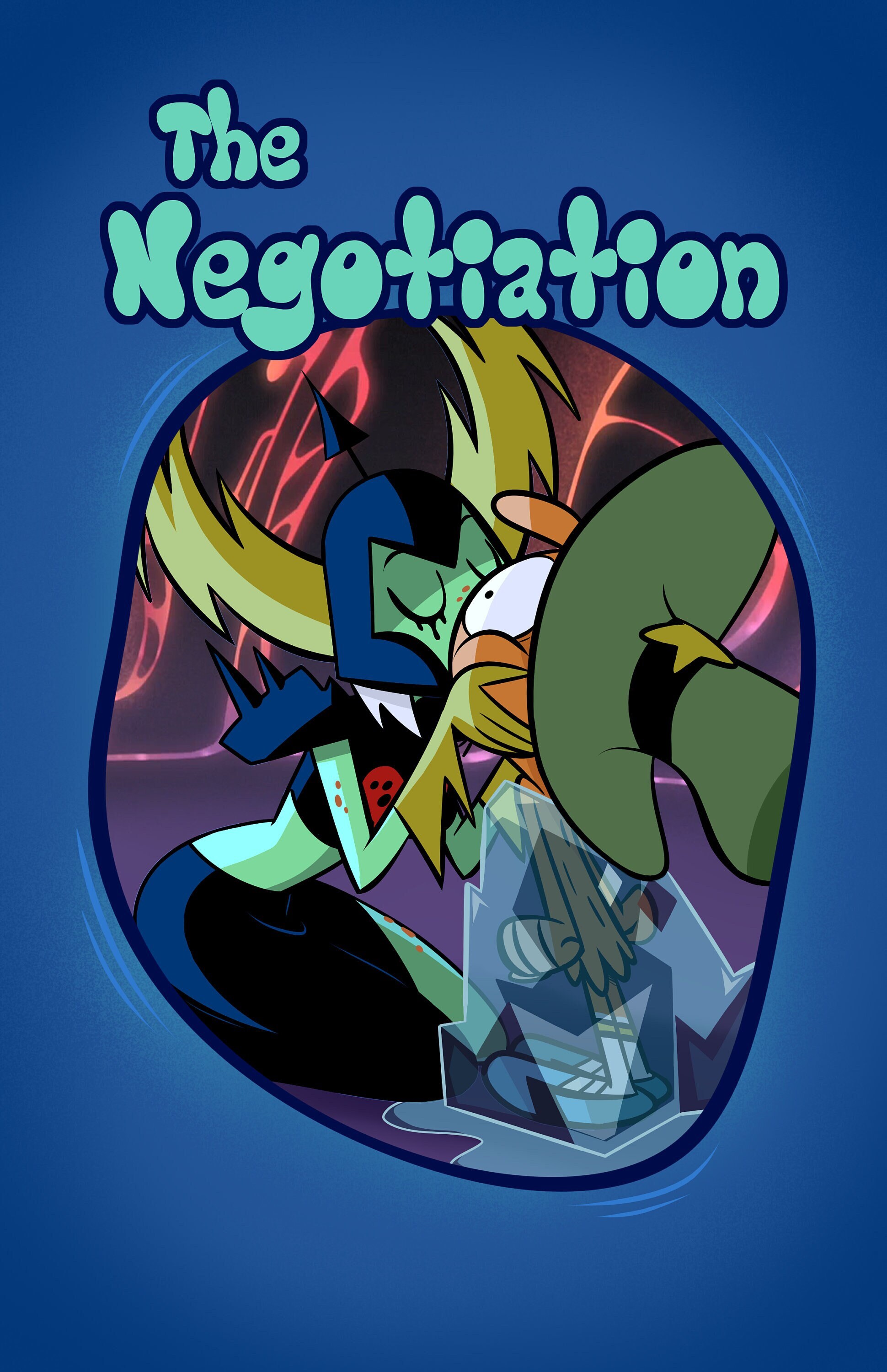 The Negotiation fan-comic - Etsy