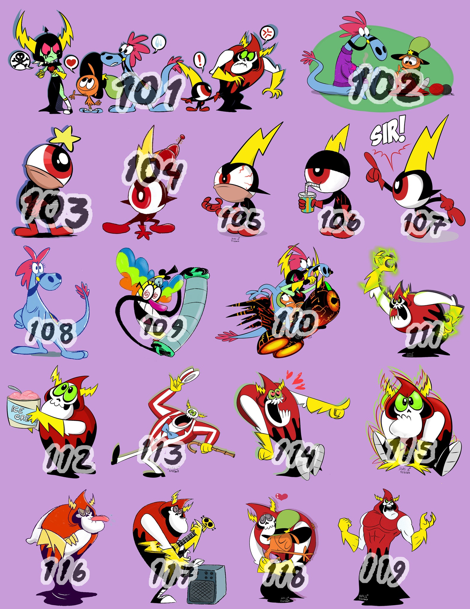 Wander Over Yonder 10 Stickers Set - Etsy