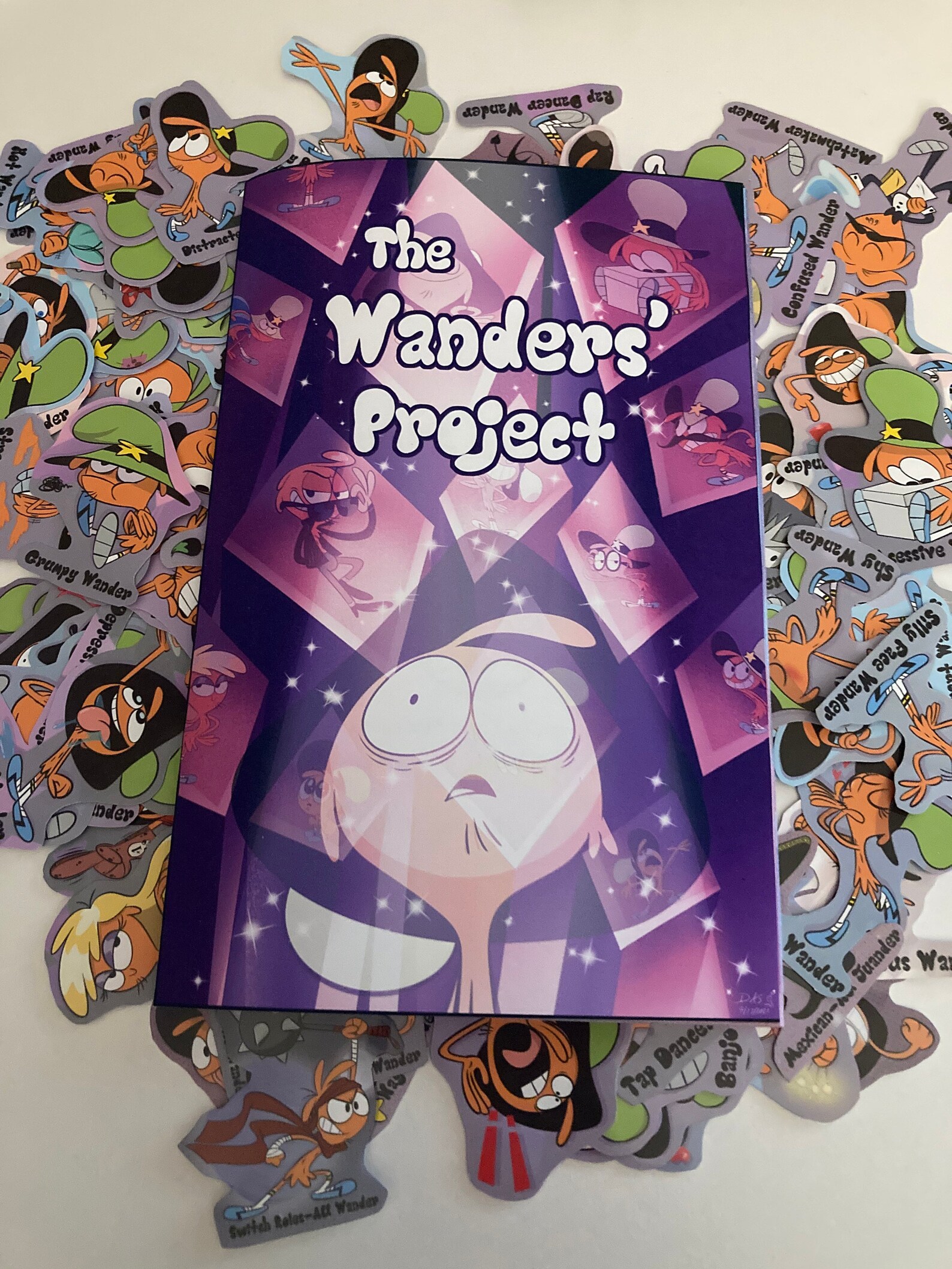 The Wanders' Project Sticker Album - Etsy