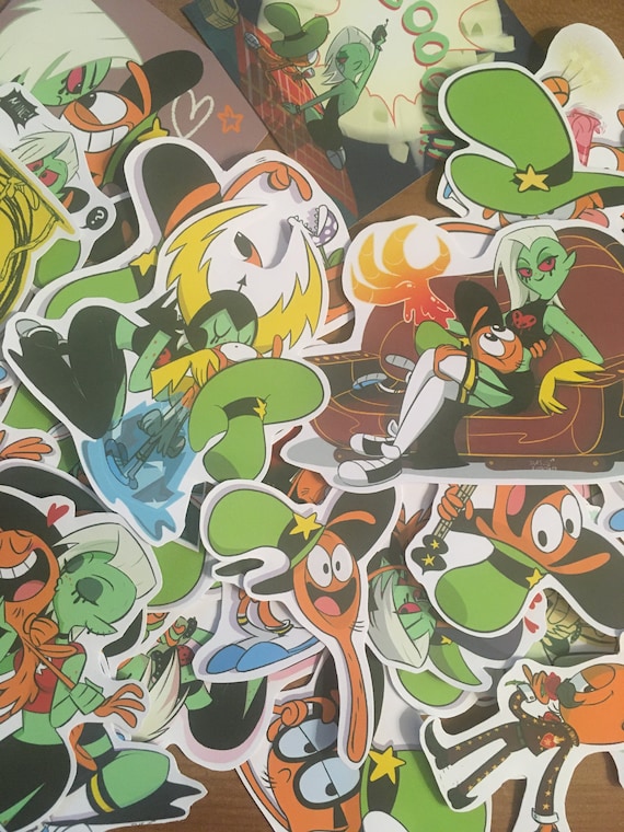 Wander Over Yonder 10 Stickers Set | Etsy