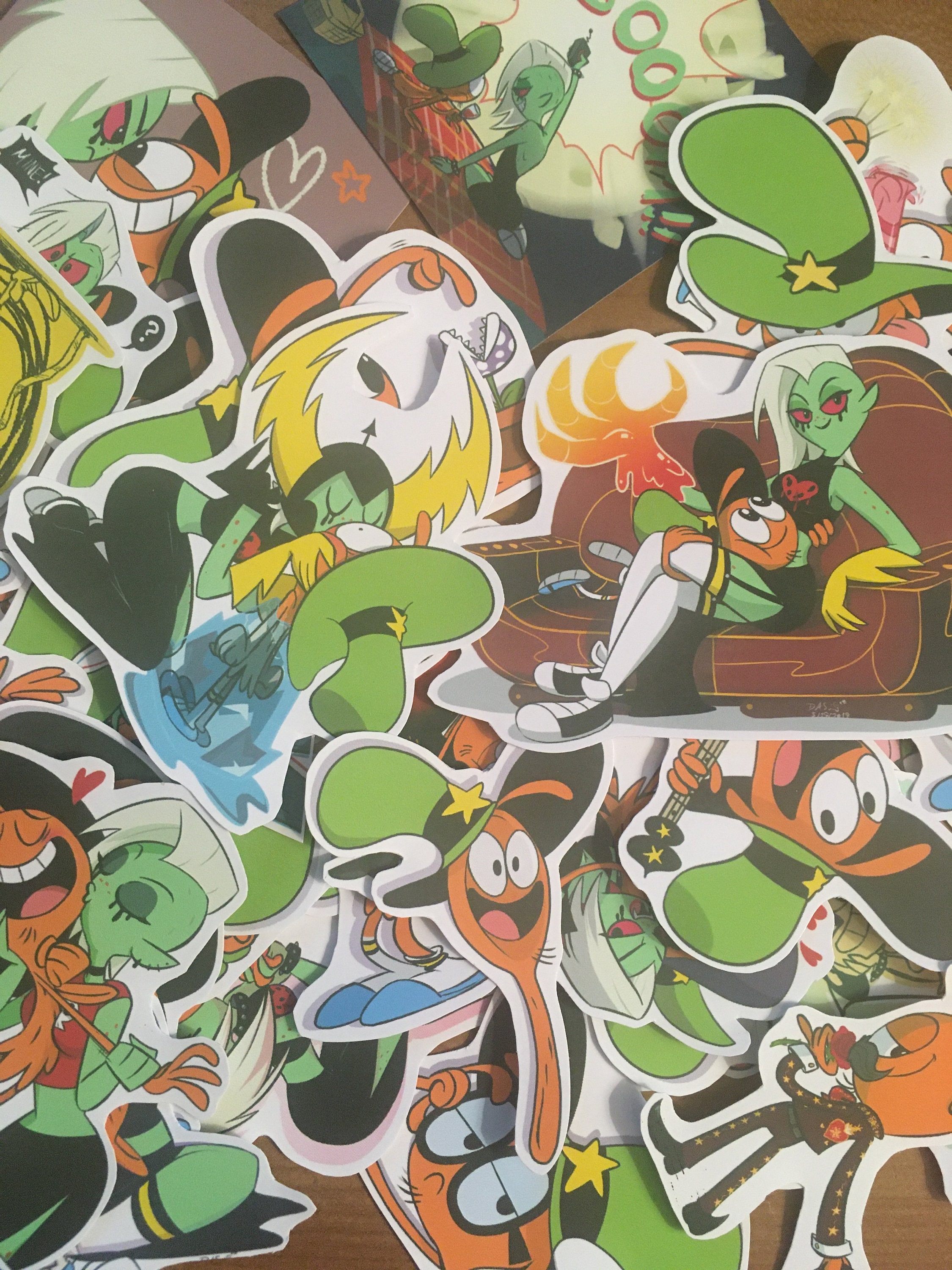 Wander Over Yonder 10 Stickers Set - Etsy