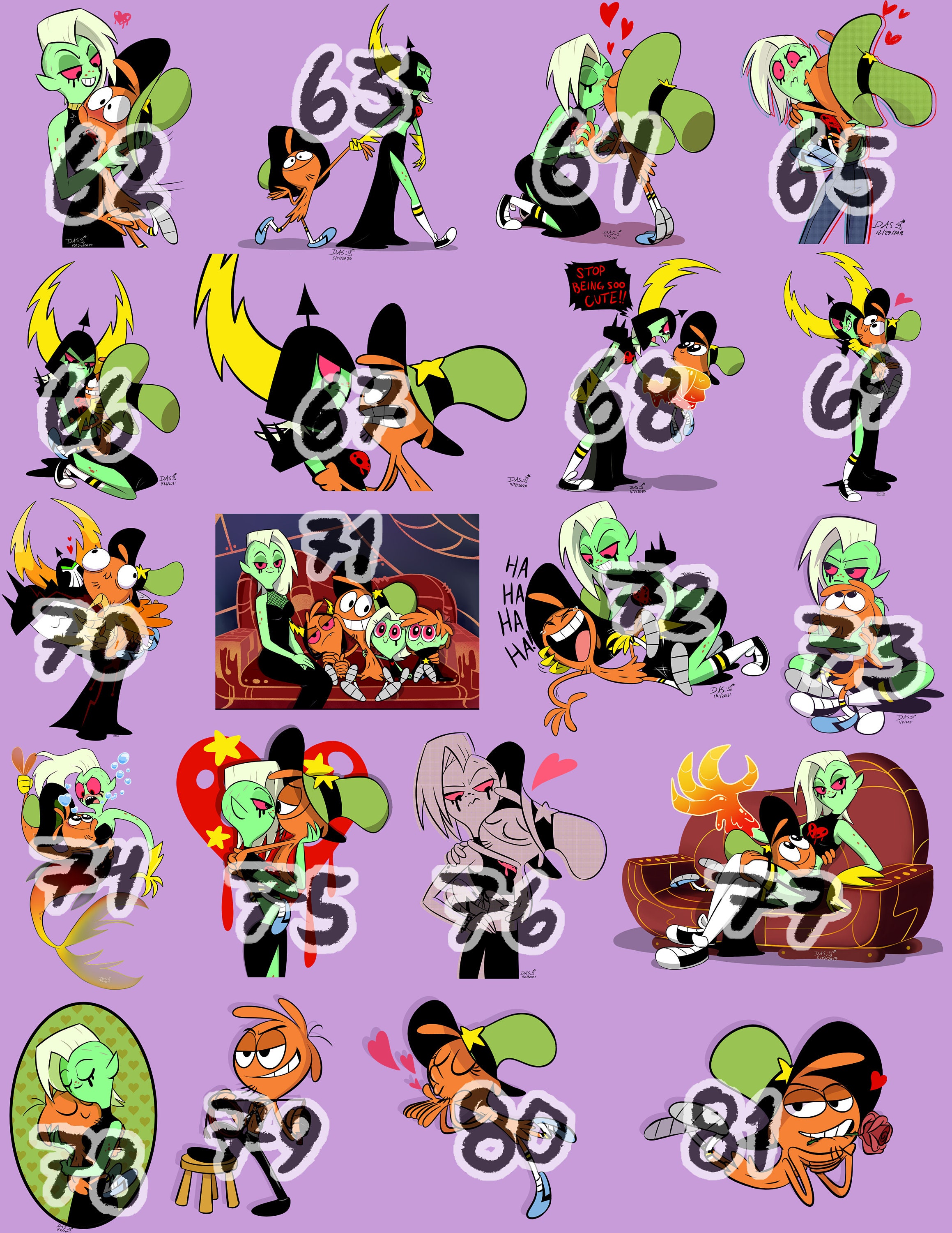 Wander Over Yonder 10 Stickers Set - Etsy