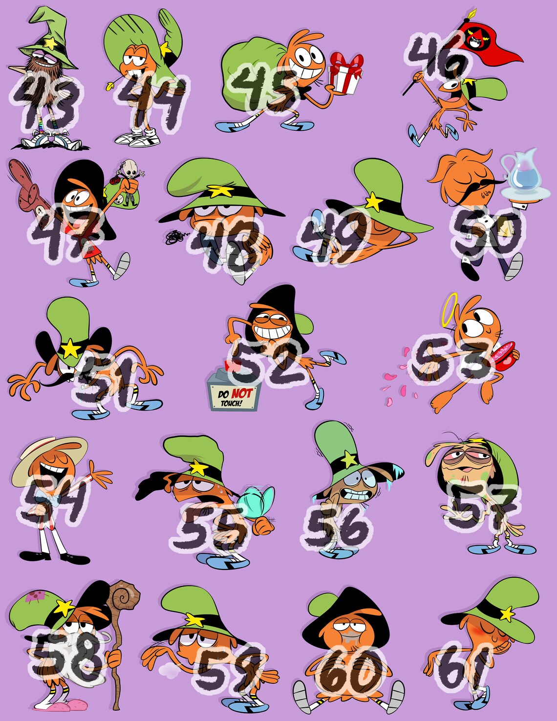Wander Over Yonder 10 Stickers Set | Etsy