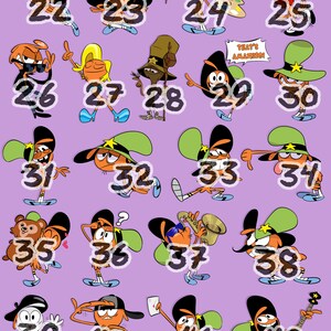 Wander Over Yonder 10 Stickers Set - Etsy