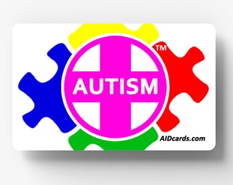 I Am Autistic Card | Etsy