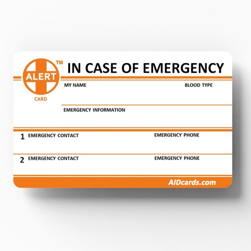 Holiday Card: in Case of Emergency - Etsy