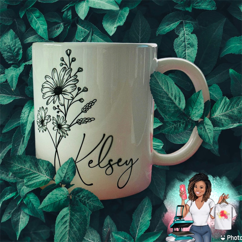 Flower Mugs - Etsy