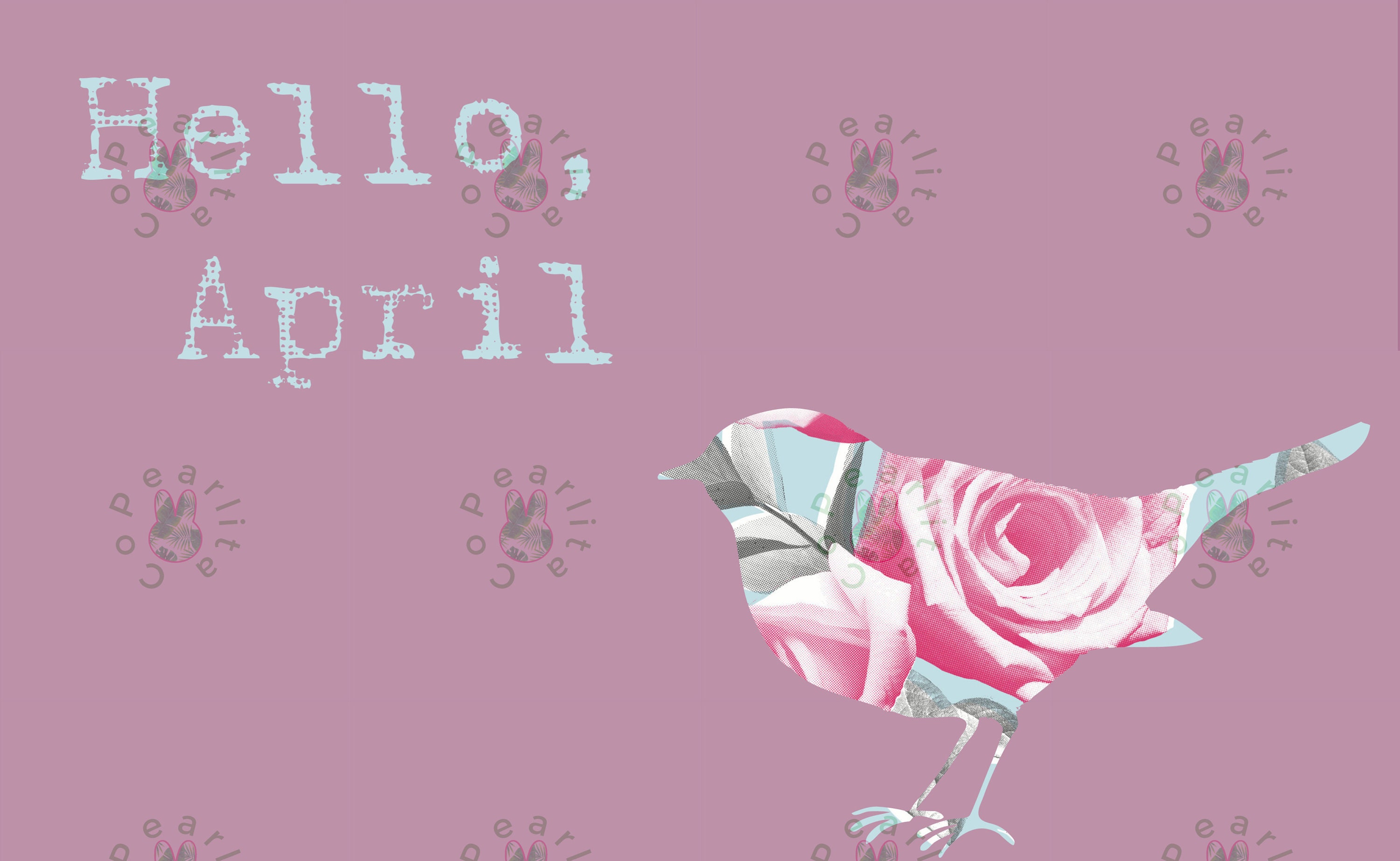 April Desktop Wallpaper, Instant Download, Wallpaper, Laptop Background ...