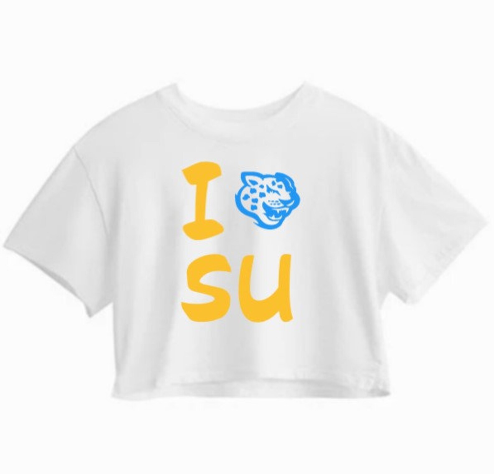 I Love SU T-shirt, SU Crop Top, Southern University Shirt - Etsy