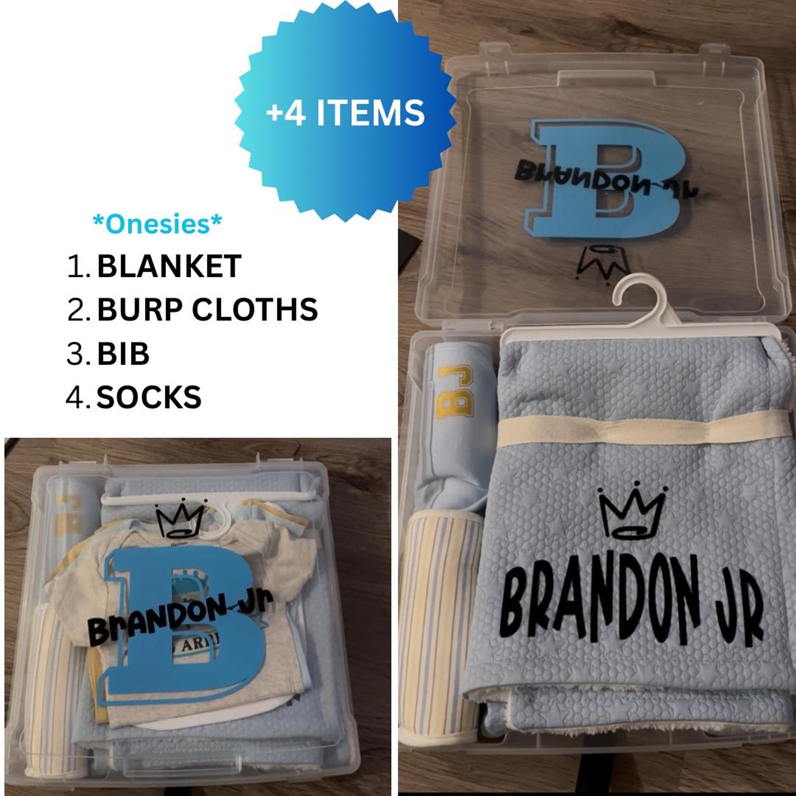 Custom Baby Box, Baby Shower Box, Personalized Baby Box - Etsy