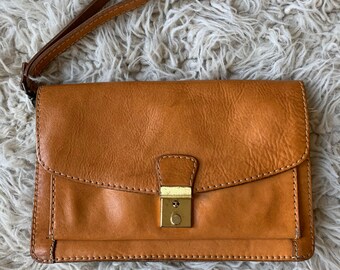 Patina Leather Bag | Etsy