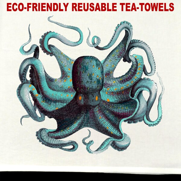 Octopus Towel - Etsy