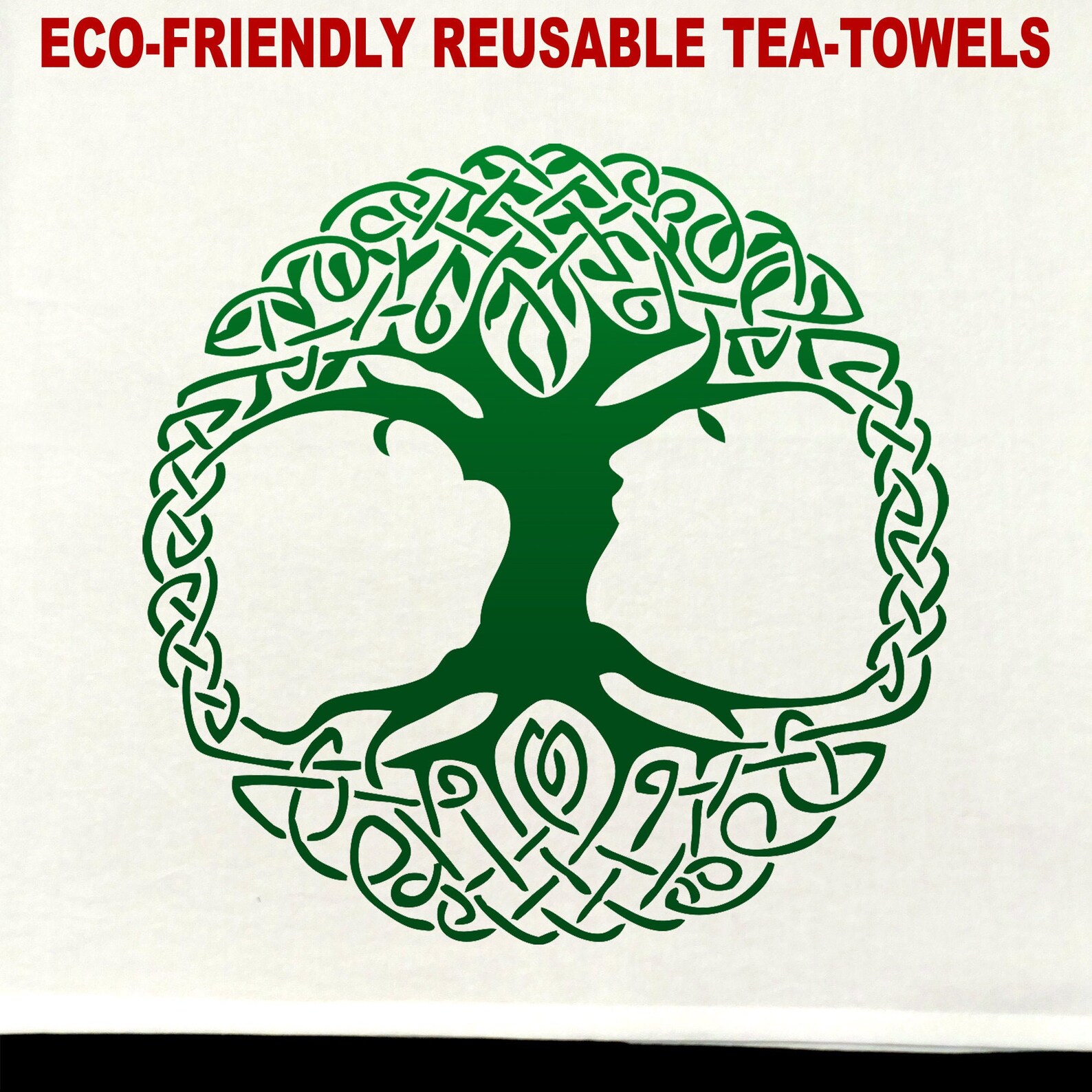 Tree of Life 2 Tea Towel / Tea Towel / Dish Towel / Hand - Etsy