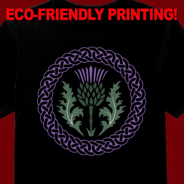 Celtic Knot Thistle - Etsy