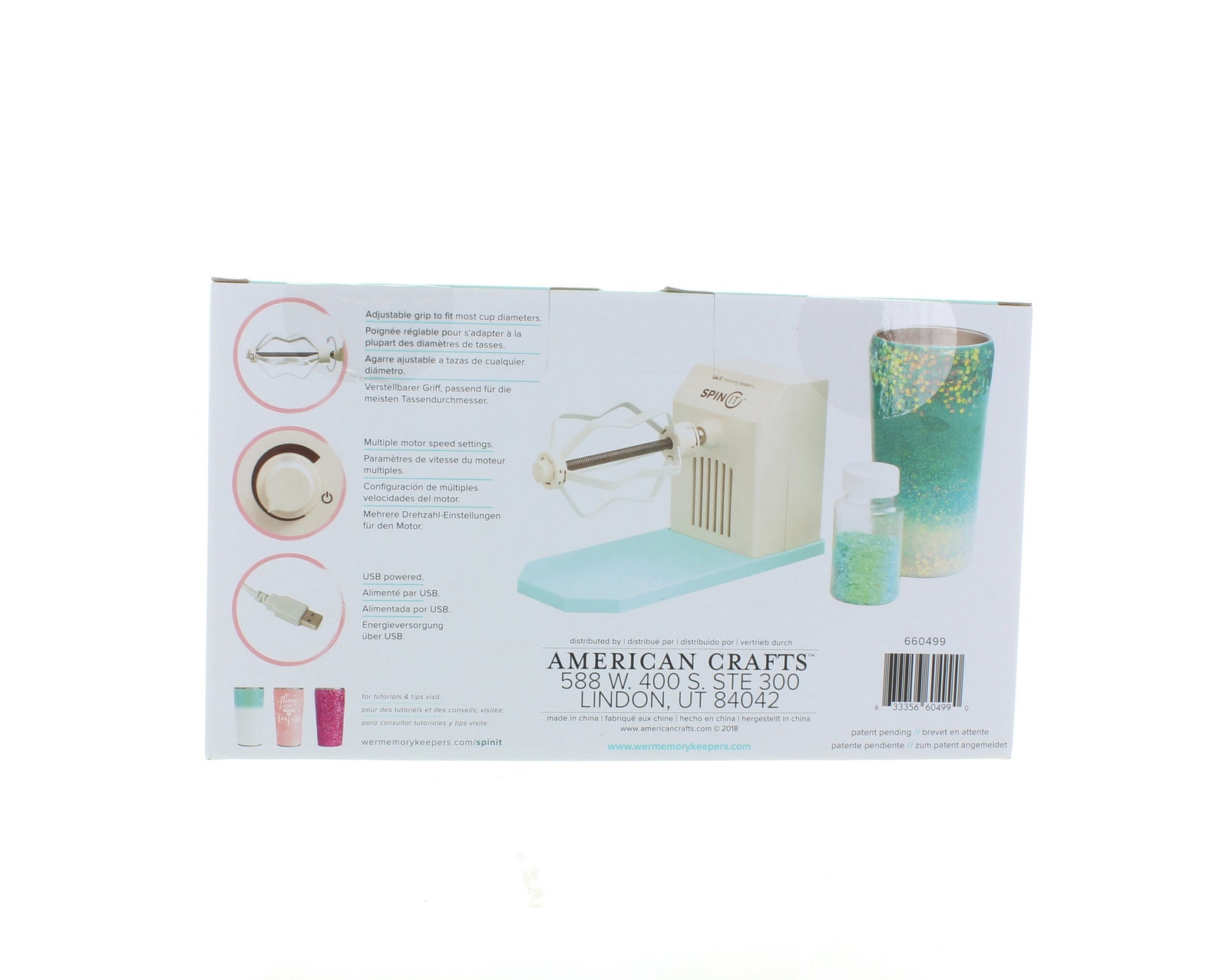 We R Memory Keepers Spin It Tumbler Turner - Motorized Rotary Drying ...